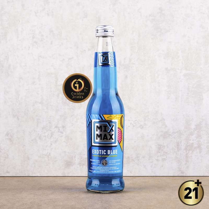 Promo Mix Max Vodkamix Exotic Blue (original Dan Resmi By Goldendrinks ...