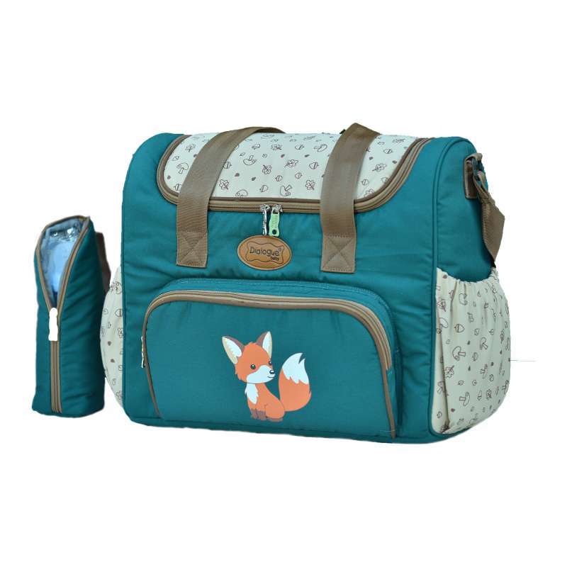 Jual Dialogue Baby Tas Besar + Tempat Botol Susu Baby Foxie Series ...