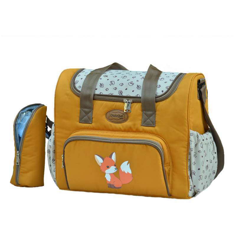 Jual Dialogue Baby Tas Besar + Tempat Botol Susu Baby Foxie Series ...