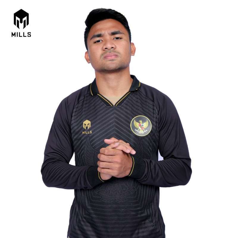 Jual MILLS Timnas Indonesia Jersey Third Player Issue Long Sleeve ...