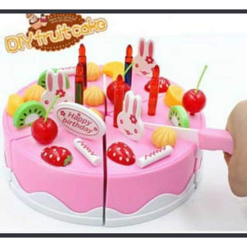 Jual Mainan Kue Ulang Tahun DIY 37 pcs Birthday Cake di Seller brownbe ...