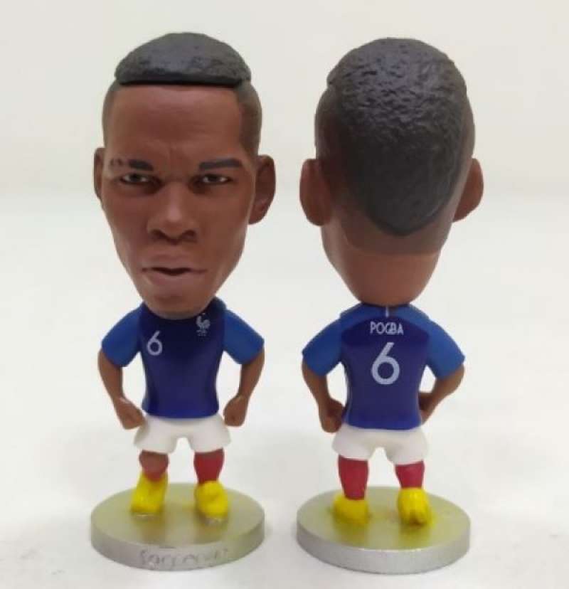 Promo Soccerwe Soccer Football Paul Pogba France Action Figure Diskon ...
