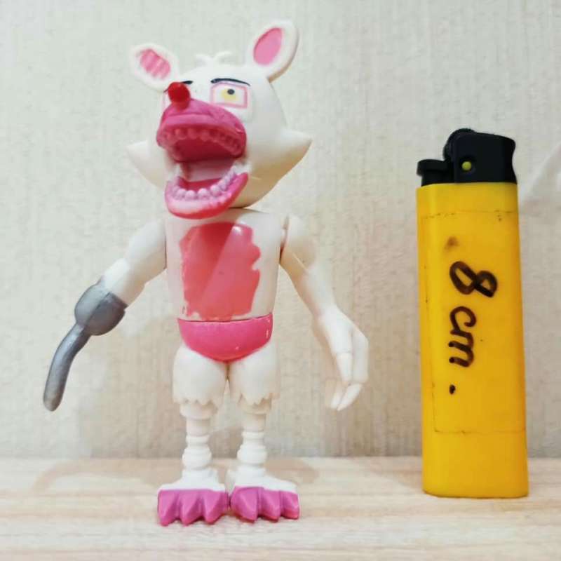 Jual mainan action figure foxy white five nights at freddy artikulasi ...