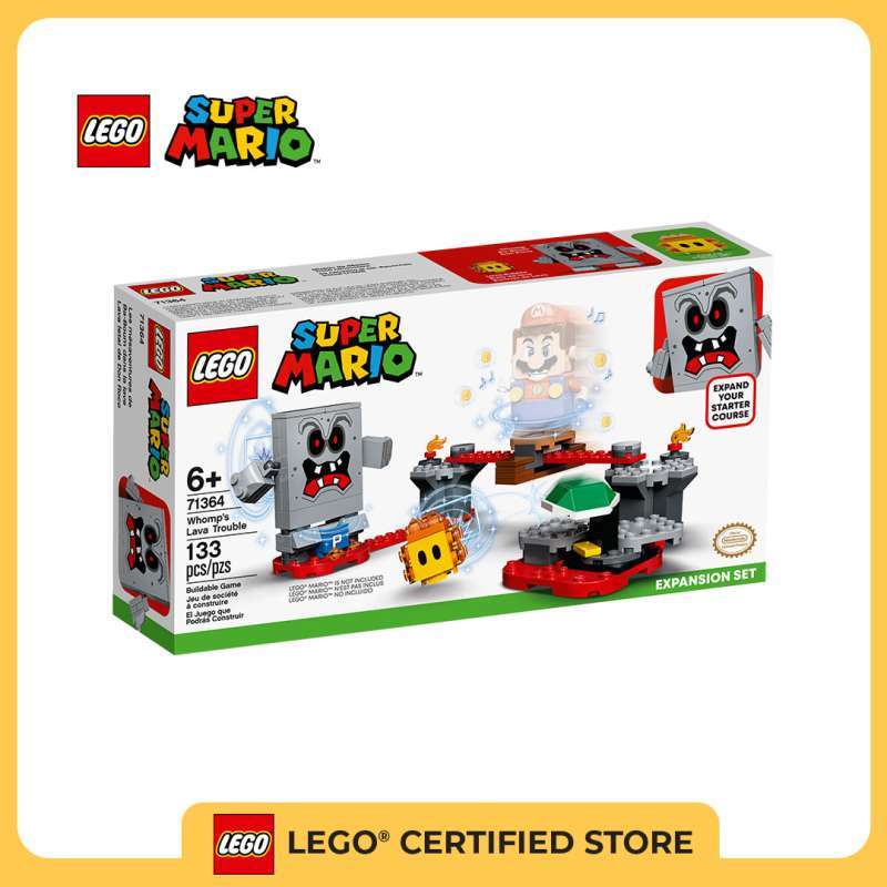 Jual LEGO 71364 SUPER MARIO Whomp's Lava Trouble Expansion Set di ...