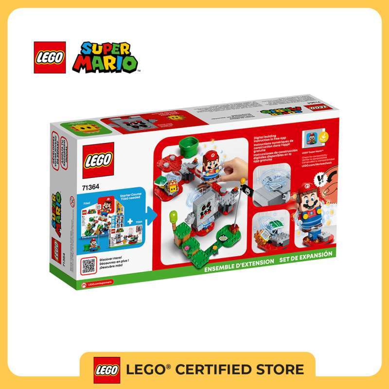 Jual LEGO 71364 SUPER MARIO Whomp's Lava Trouble Expansion Set di ...