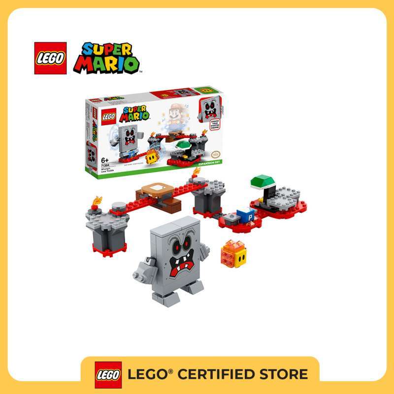 Jual LEGO 71364 SUPER MARIO Whomp's Lava Trouble Expansion Set di ...
