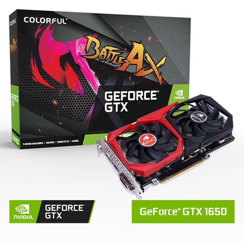 Jual Colorful GeForce GTX 1650 EX 4GD6-V - 4GB GDDR6 VGA Card di Seller ...