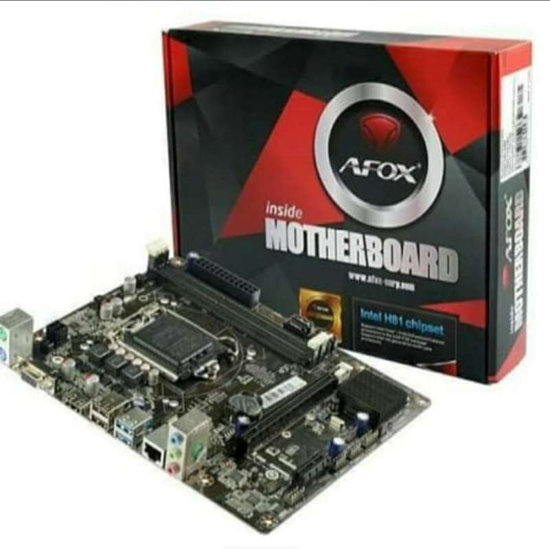 Jual Motherboard Afox H81 LGA1150 DDR3 di Seller Space Computech ...