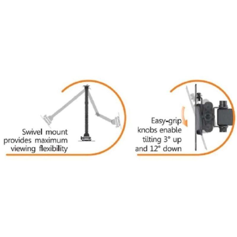 Jual Breket/Bracket TV LCD/LED/Plasma 13-27 inci Looktech (Swivel L100M ...