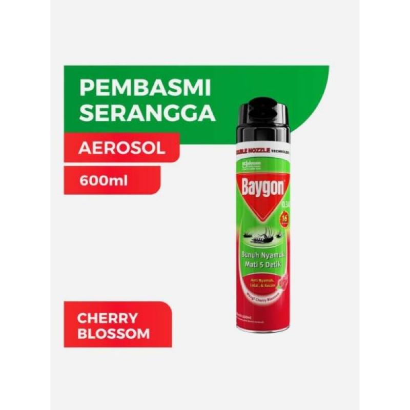 Jual Baygon semprot 600 Ml Cherry blossom di Seller Donzhop ...