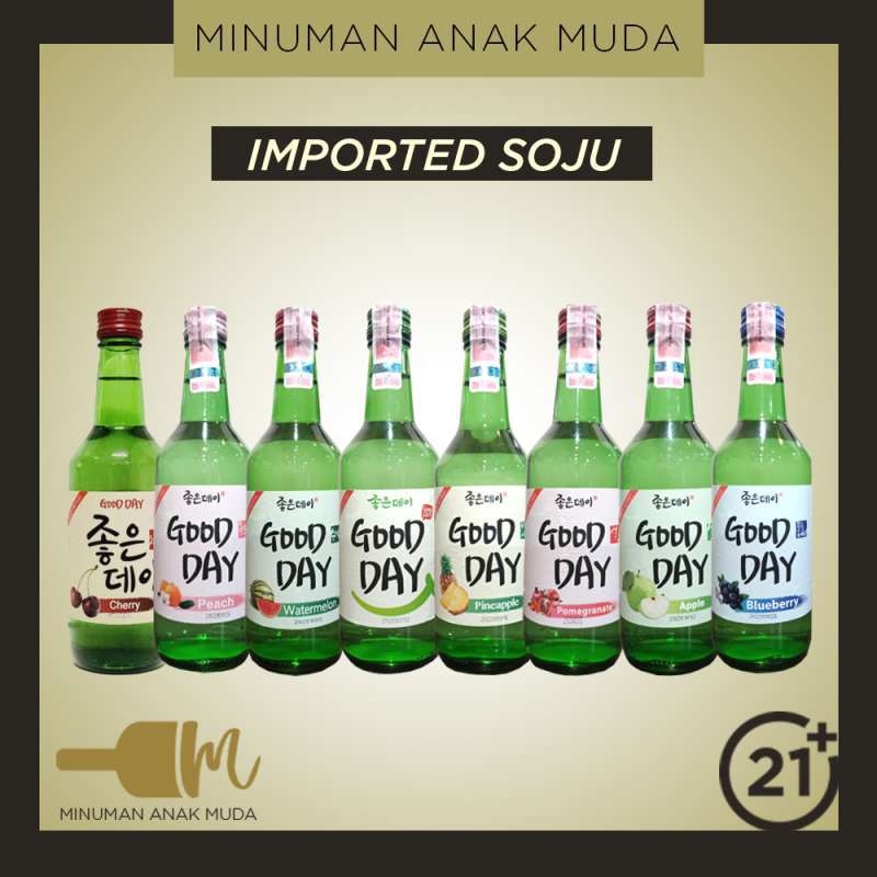 Jual Soju Korea Muhak Good Day All Variant 360ml Di Seller Minuman Anak ...