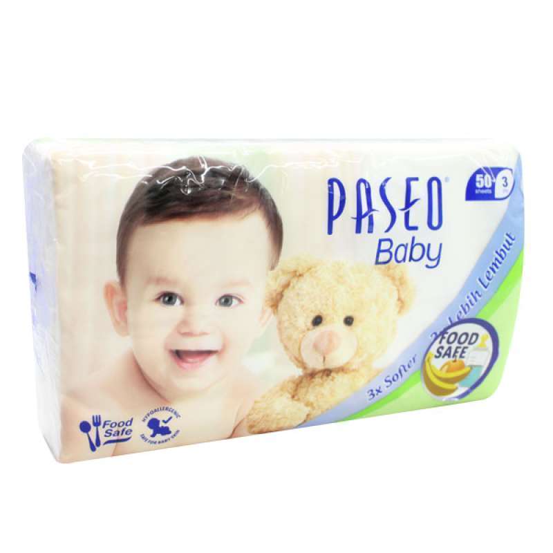 Jual Paseo Baby Soft Fac Travel Pack 50S di Seller Hypermart Daan Mogot ...
