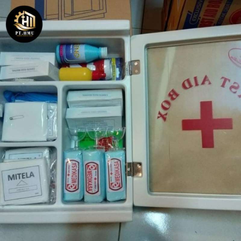 Promo Kotak P3k Type A Satu Set Peralatan Pertolongan Pertama Diskon 3% ...