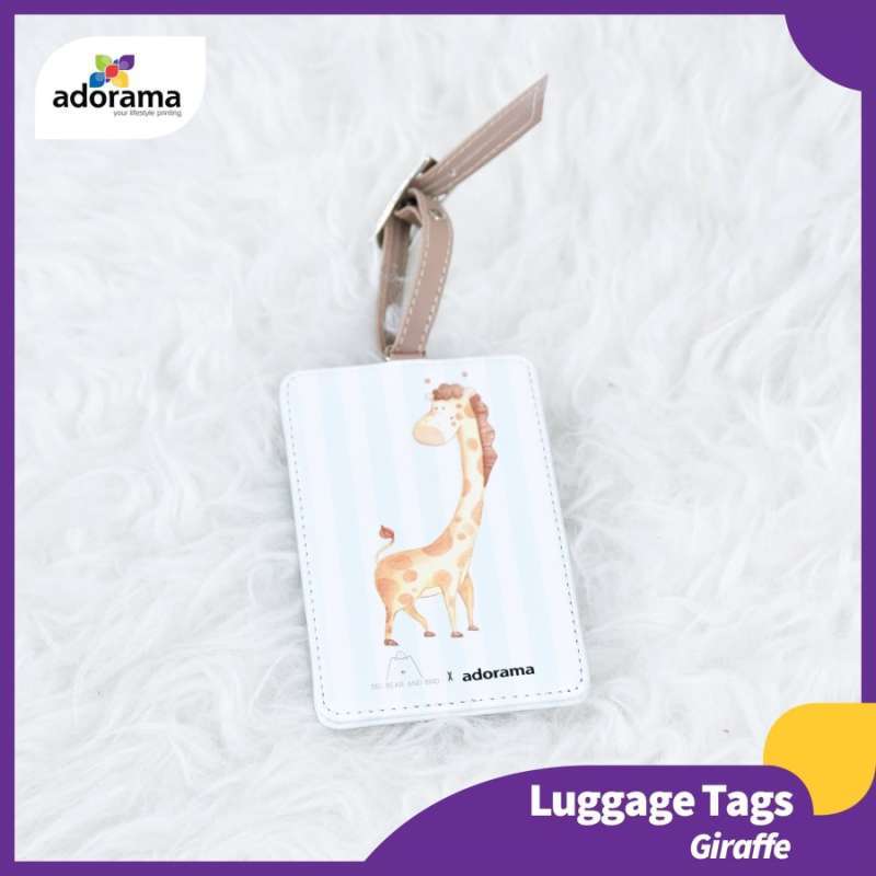 Jual Luggage tags girrafe - Name Tag Koper di Seller Adorama Printing ...