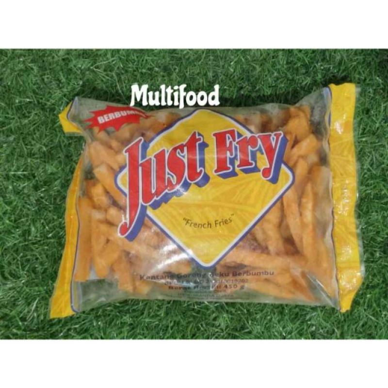 Jual Kentang Just Fry berbumbu / french fries just fry seasoned 450gr ...