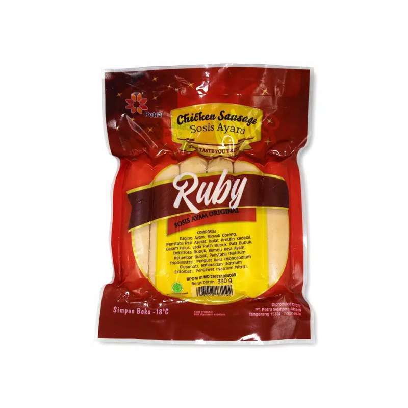 Jual RUBY SOSIS AYAM ORIGINAL 150GR di Seller MABELL - Cawang, Kota ...