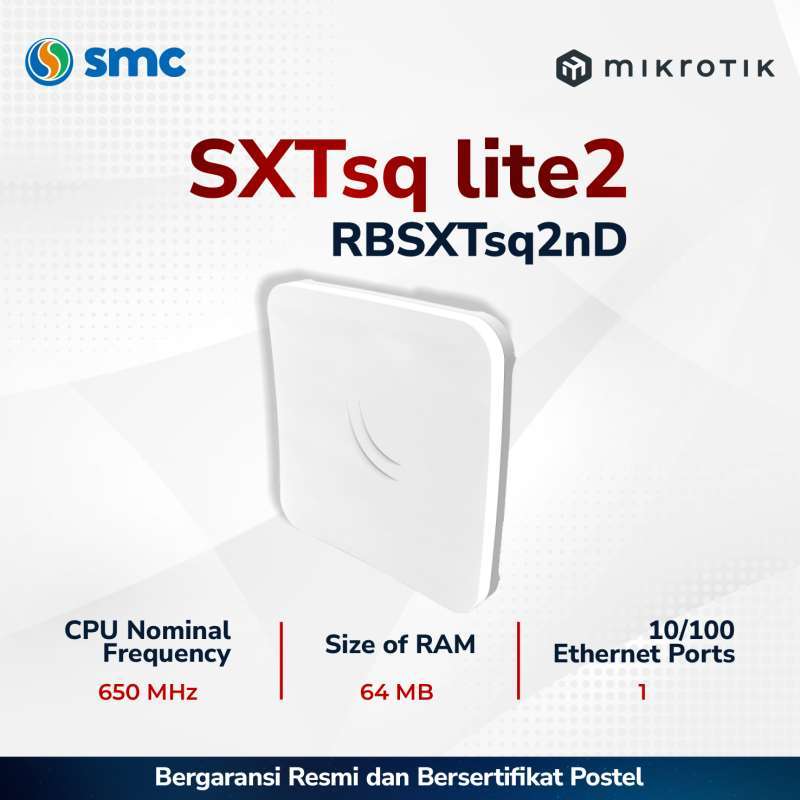 Jual MikroTik SXTsq Lite2 (RBSXTsq2nD) di Seller sinarmitracendekia - Mangga Dua Selatan, Kota ...