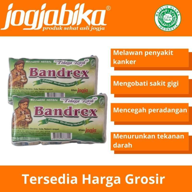 Jual Wedang Bandrex Telaga Rasa 110 g Isi 5 Sachet di Seller Jogjabika ...