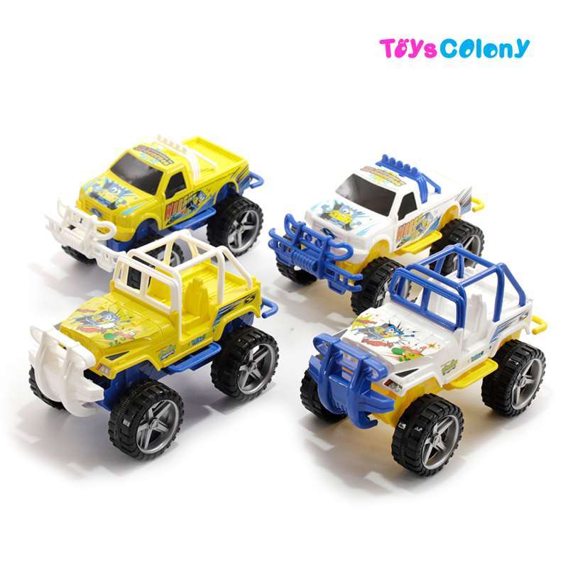 Promo TOYSCOLONY SPONGEBOB SQUAREPANTS MOBIL JEEP FRICTION WARNA KUNING ...