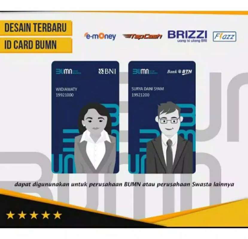 Jual Cetak Idcard Bumn Terbaru Di Seller Ida_shop - Kedungkandang, Kota ...