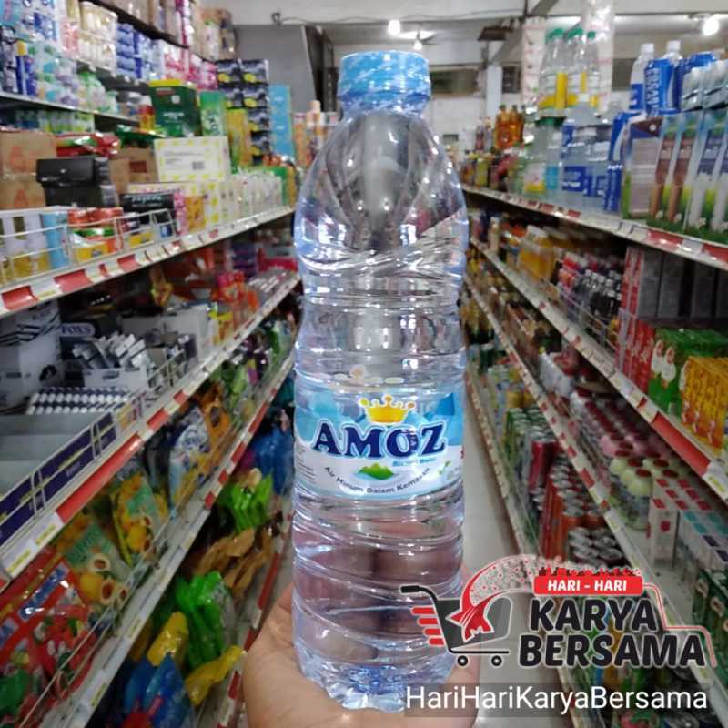 Jual MINUMAN AIR MINERAL AMOZ 600ML di Seller HariHariKaryaBersama ...