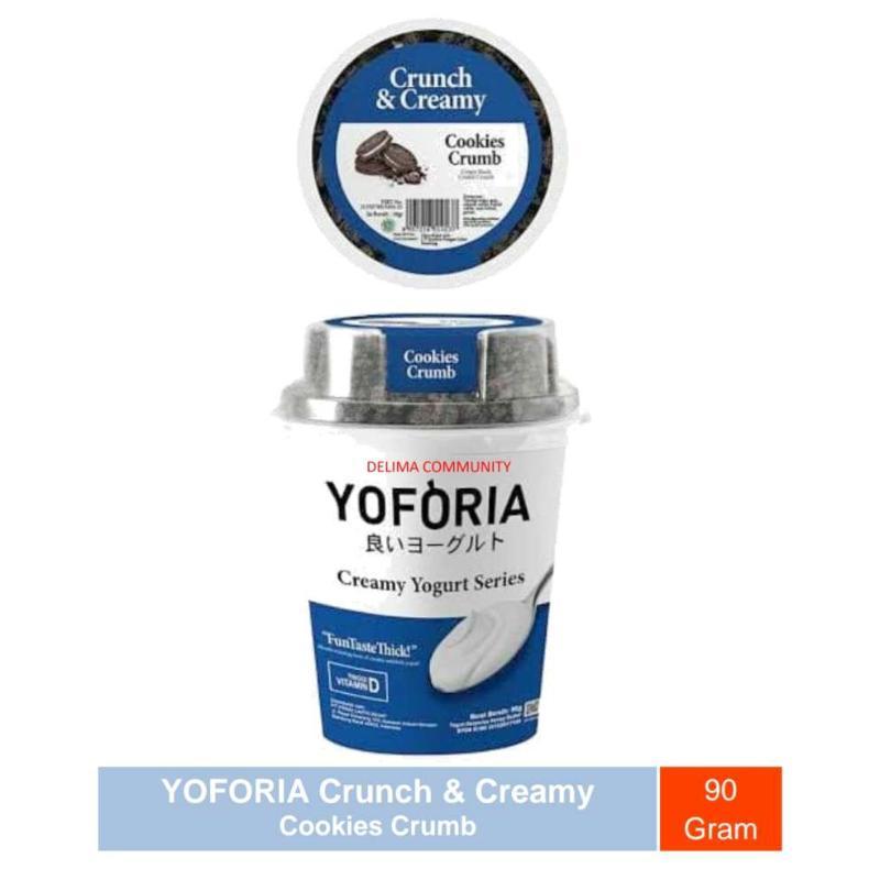 Jual {DELIMA} Yoforia Creamy Yogurt/Yoforia Creamy&Crunchy - Cookies ...