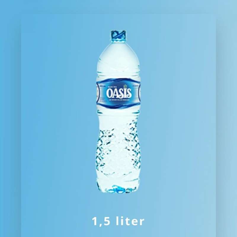 Promo Air Mineral Oasis Botol Pet - 1500 ml (Kemasan Satuan) Diskon 14% ...