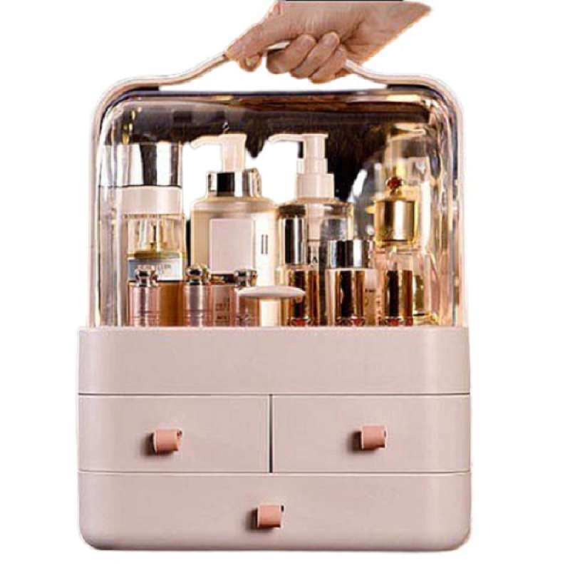 Jual Rak Kosmetik Organizer Jinjing Portable Box Kotak Laci Tempat Rias ...