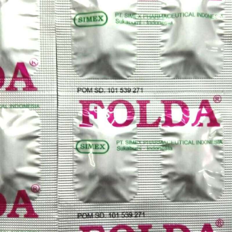Jual Folda Strip@6 Kaplet Vit Bumil Di Seller Sentral Sehat81 - Pal ...