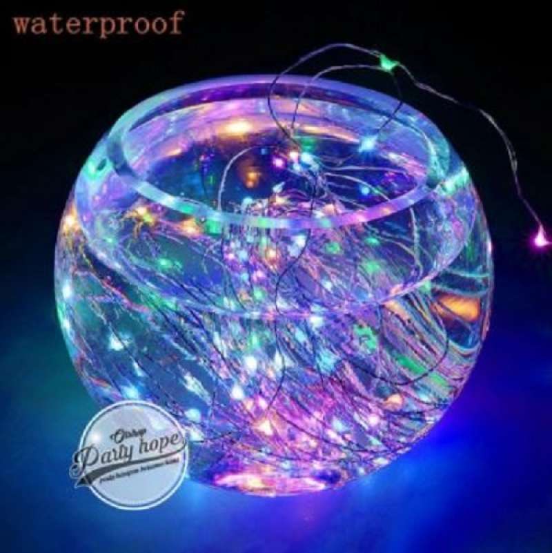 Jual Lampu tumbler kawat LED RGB / lampu hias batrai LED warna warni 2m ... Jual Lampu tumbler kawat LED RGB / lampu hias batrai LED warna warni 2m ...
