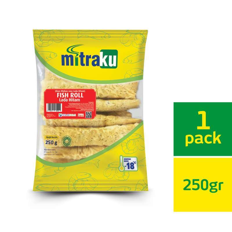 Jual Mitraku Fish Roll Black Papper [250gr] Di Seller Bumifood - Gudang ...