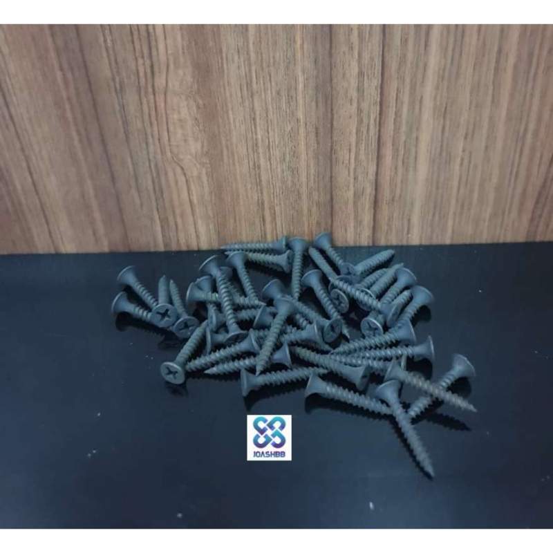Jual Sekrup Gypsum Hitam Isi 900gr Bbs / Drywall Screw - 6 X 1 1/4 Inch (3.175cm) Di Seller ...