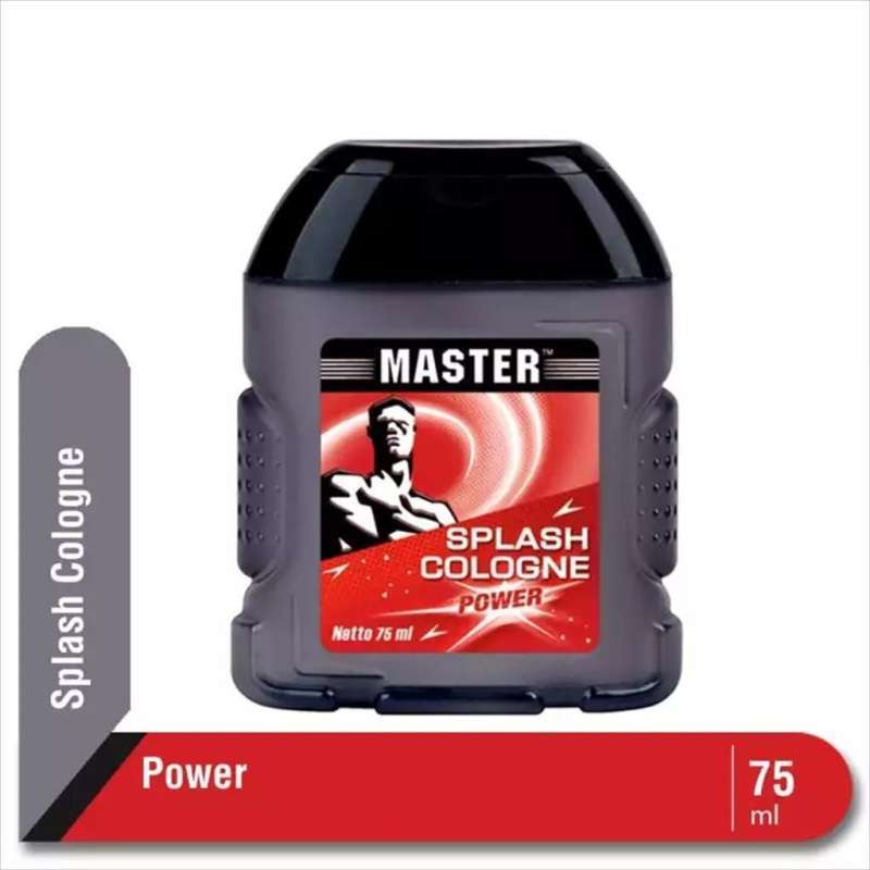 Promo Master Splash Cologne Power 75 ml Diskon 21% di Seller Mulia ...