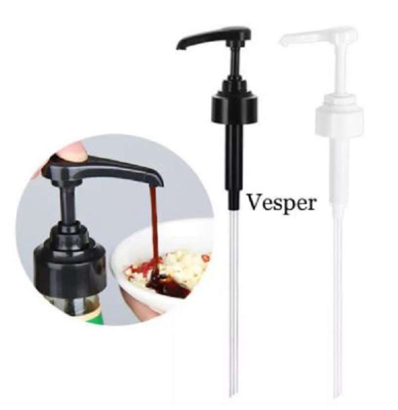 Jual Pompa Botol Syrup / syrup bottle pump / pompa sirup - HITAM di ...