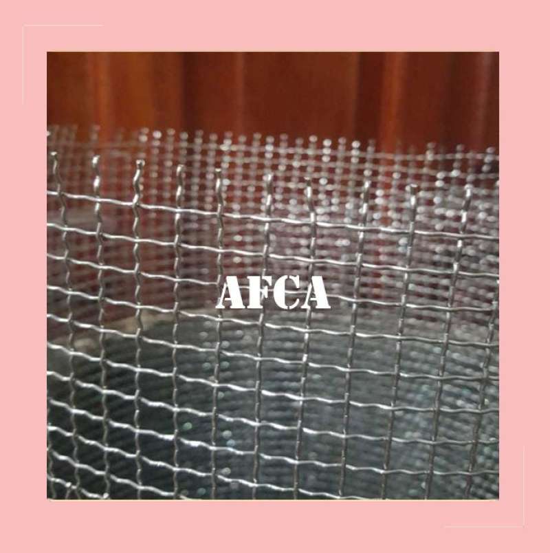 Jual Wire Mesh Saringan SUS 304 #2 cacing, Tebal 2mm Lebar 1 meter di ...