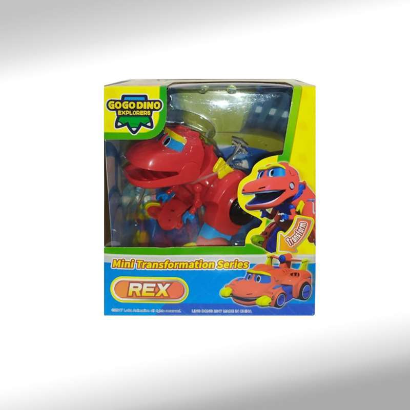 Jual GoGo Dino Explorers Rex Mini Transformation Series di Seller ...
