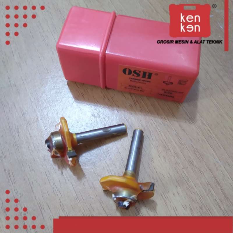 Jual MATA PROFIL KAYU SLOTTING BIT 4 MM OSH MATA PISAU PROFIL TRIMMER ...
