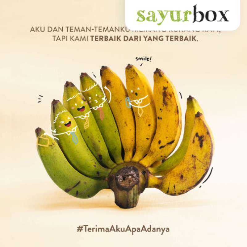 Jual Pisang Raja Bulu Imperfect 500 gram Sayurbox - JKT Halal di Seller ...