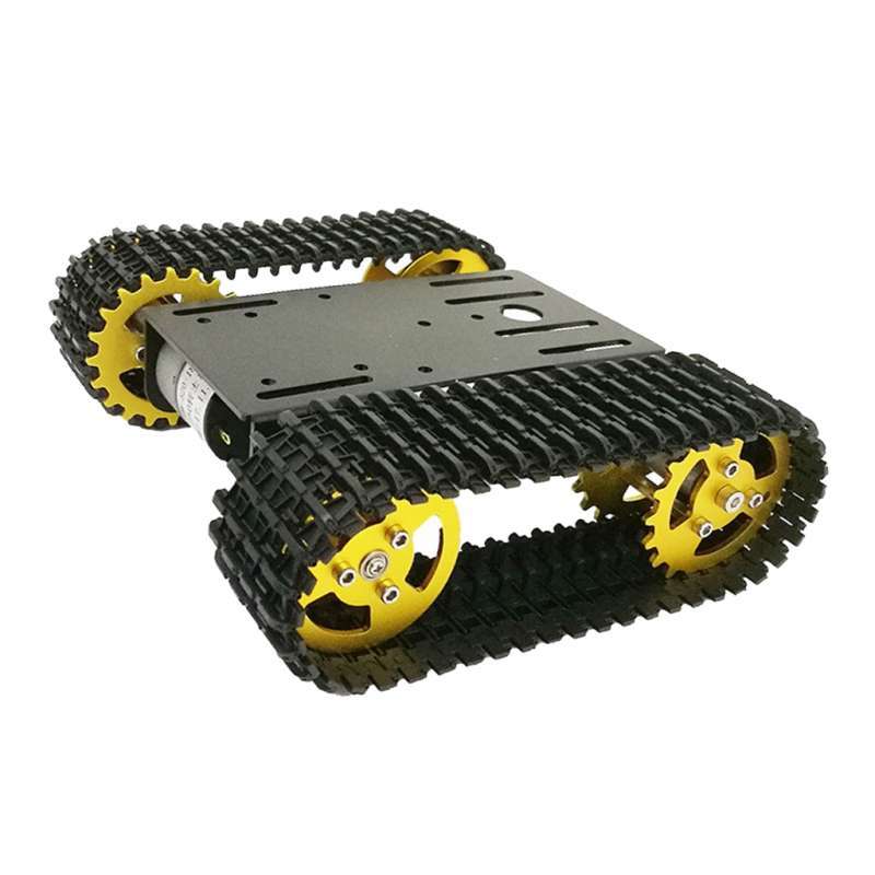 Jual Unassembling Rc Tank Chassis Kit Diy Smart Tracked Robot Platform ...