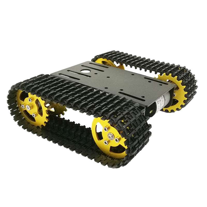 Jual Unassembling Rc Tank Chassis Kit Diy Smart Tracked Robot Platform ...