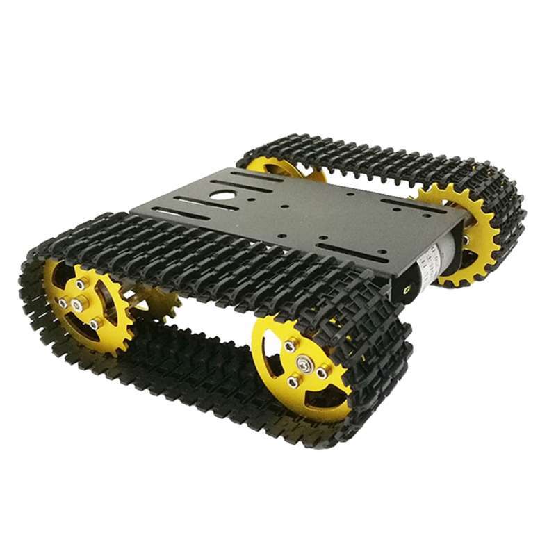 Jual Unassembling Rc Tank Chassis Kit Diy Smart Tracked Robot Platform ...