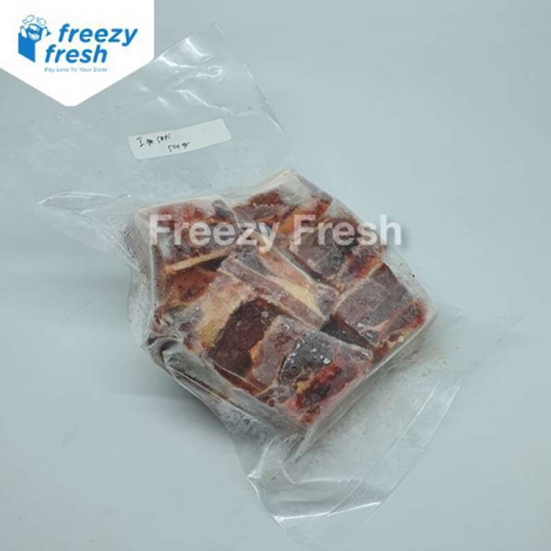 Jual Freezy Fresh Beef Short Ribs Aus Iga Sapi [500 G] Di Seller Freezy ...