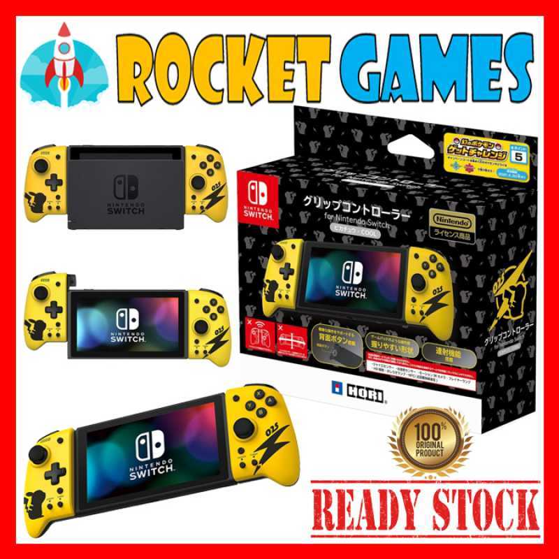 Jual Rocket Games - HORI ORI Nintendo Switch Split Pad Pro (PIKACHU ...