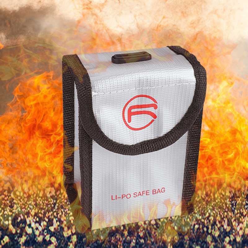 Promo Lipo Safe Bag Fireproof Explosionproof Bag Lipo Battery Storage ...