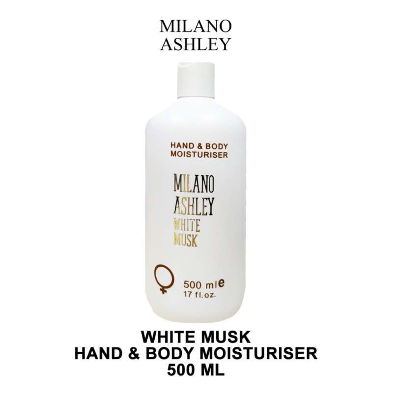 Jual Milano Ashley White Musk Hand Body Lotion Moisturizer Pelembab ...