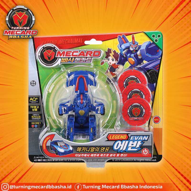 Jual Turning Mecard Bbasha - Legend Evan di Seller Turning Mecard ...