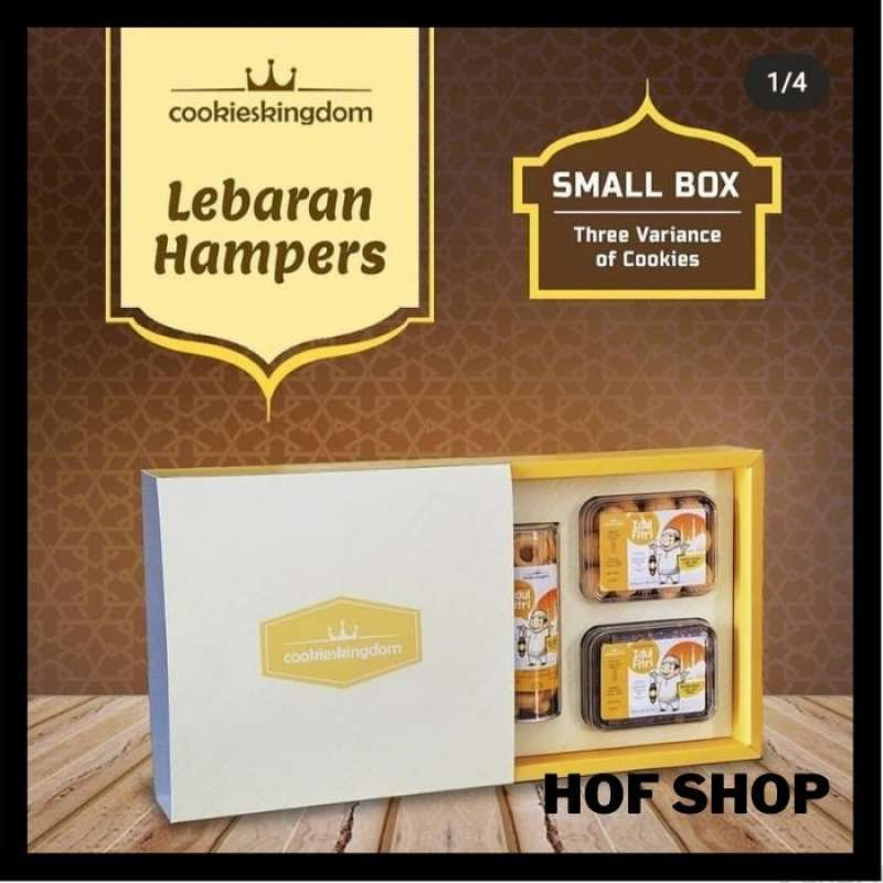 Jual Parcel Lebaran Kue Kering Small Box Hamper Cookies Kingdom di ...