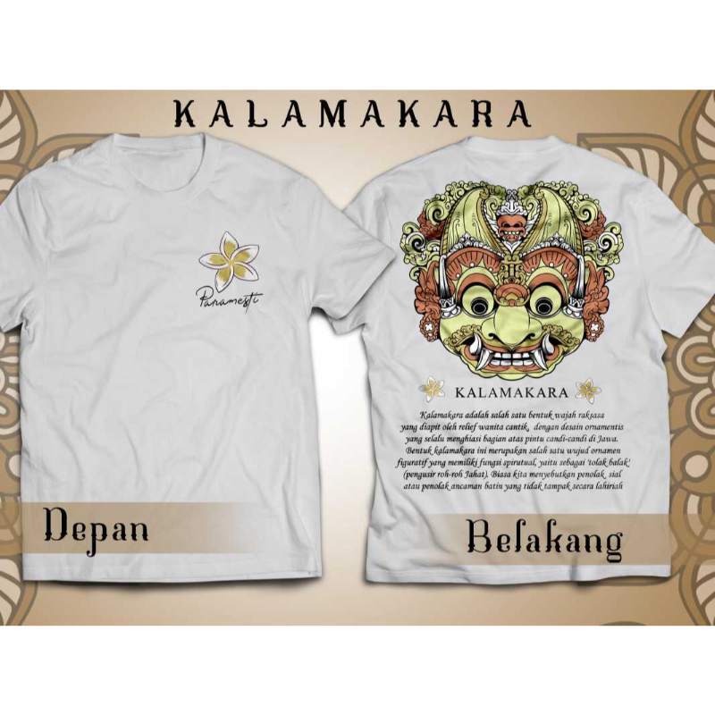 Jual Kaos Wayang Jawa Kalamakara - Xxxl Putih Di Seller Defishop ...
