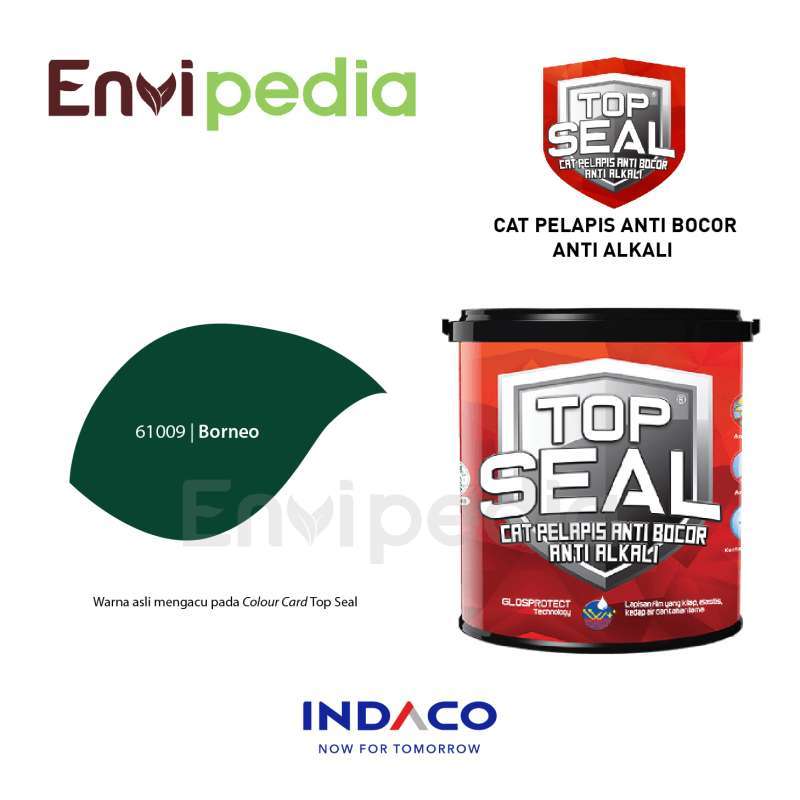 Jual Top Seal Waterproofing Cat Pelapis Anti Bocor & Anti Alkali 1 Lt ...