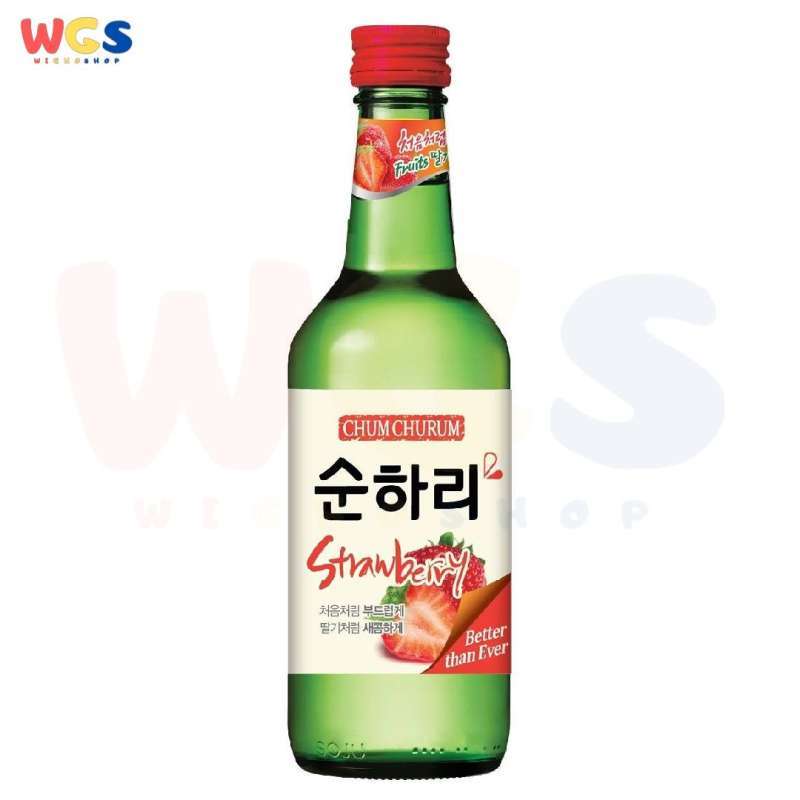 Jual Chum Churum 순하리 복숭아 Flavored Strawberry with Natural Fruit Juice ...
